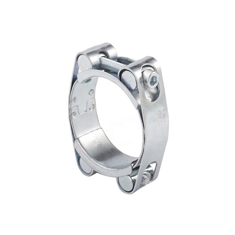 Double Layers Heavy Duty Clamps with Two Bolts | Sindko Metal