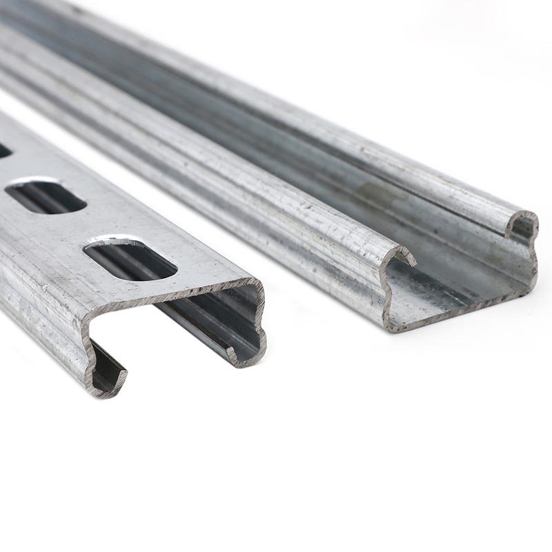 41x21x1.5mm Plain Strut Channel with Reinforcing Ribs | Sindko Metal